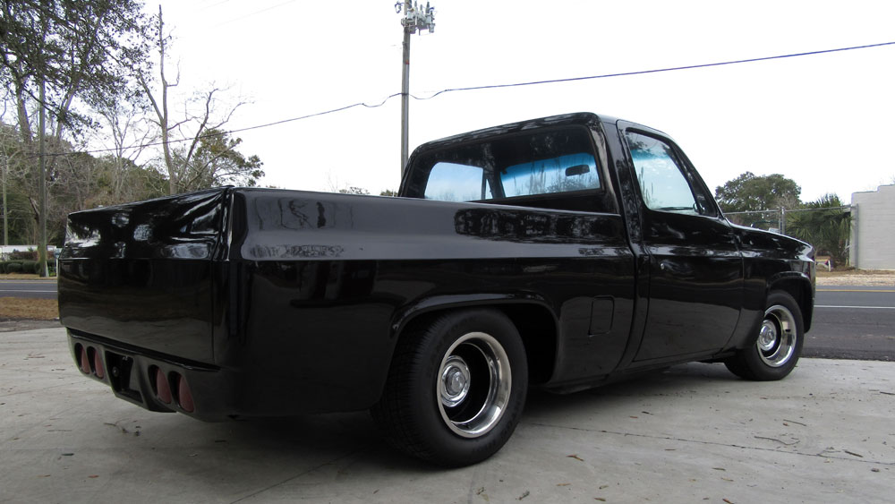 1987 Chevrolet C 10 Custom Tubbed & Lowered! 350 V8 & Automatic